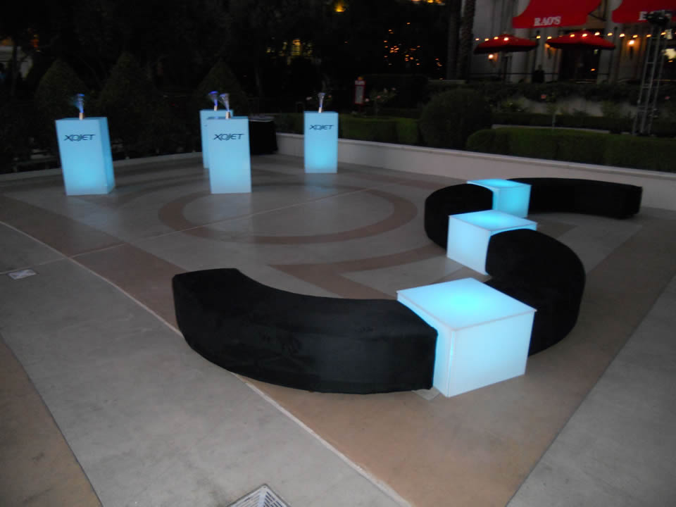 Stunning LED Furniture That Will Wow - Endless Events